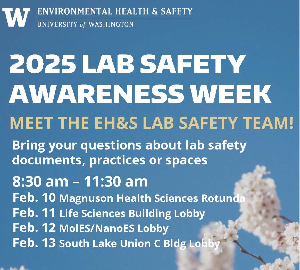 Lab Safety Awareness Week 2025 | UW Environmental Health & Safety